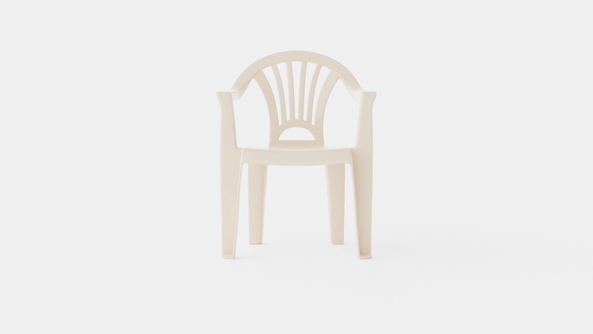 Chair Beige 3D Model - TurboSquid 2315183