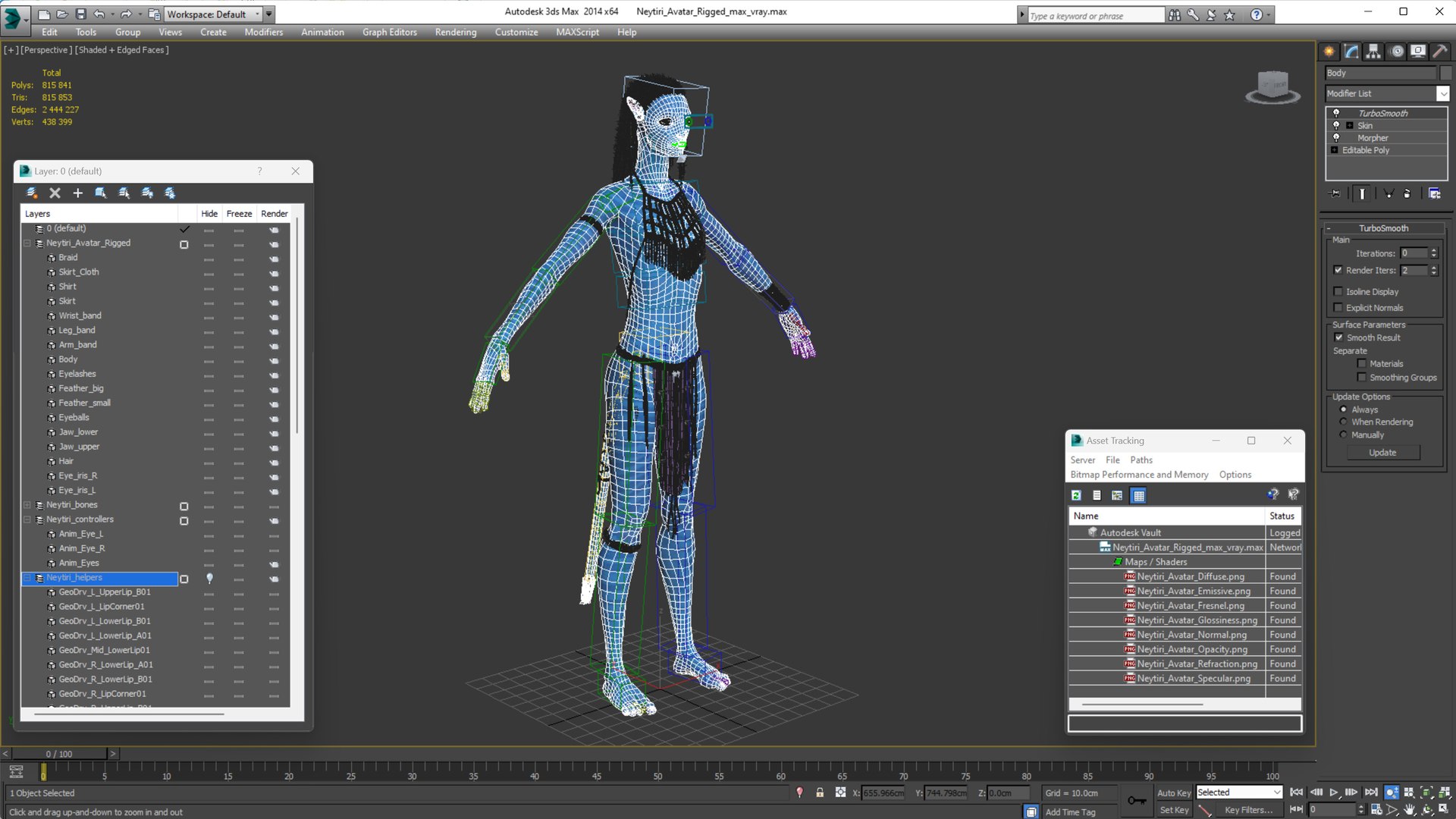 Neytiri Avatar Rigged 3D model - TurboSquid 2137664