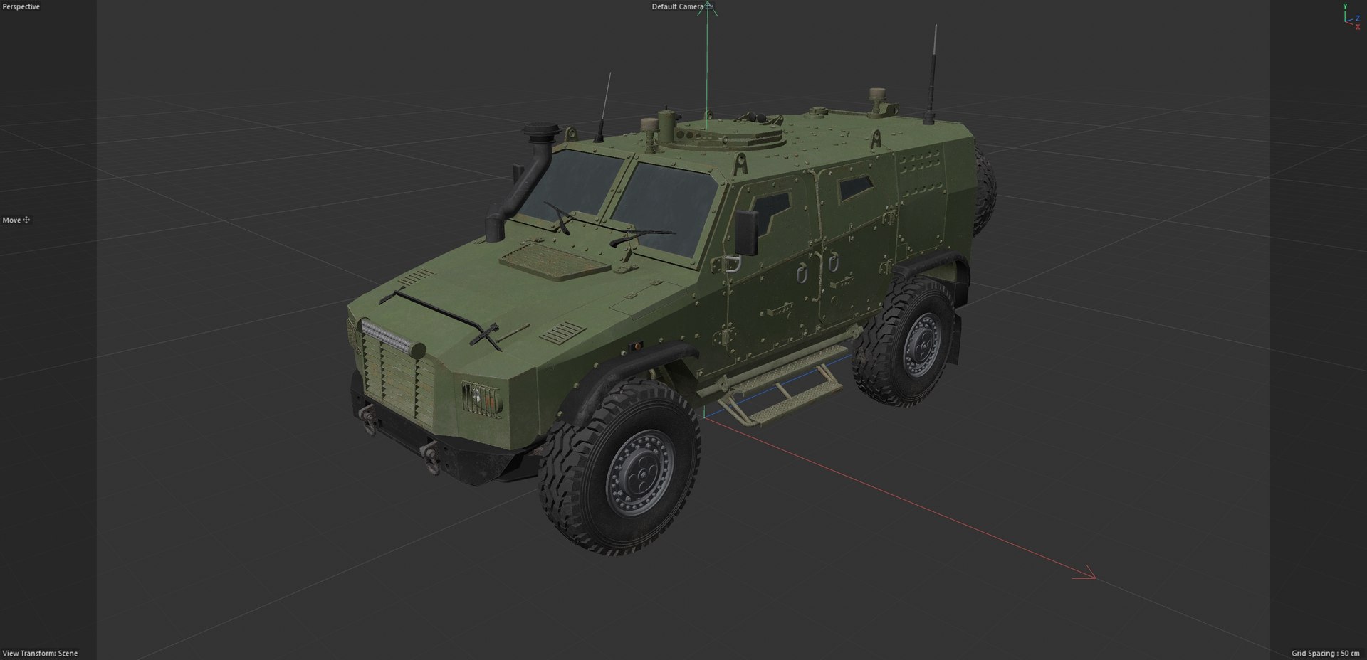 3D ATV Zetor Gerlach Armored Tactical Vehicle Model - TurboSquid 2386824