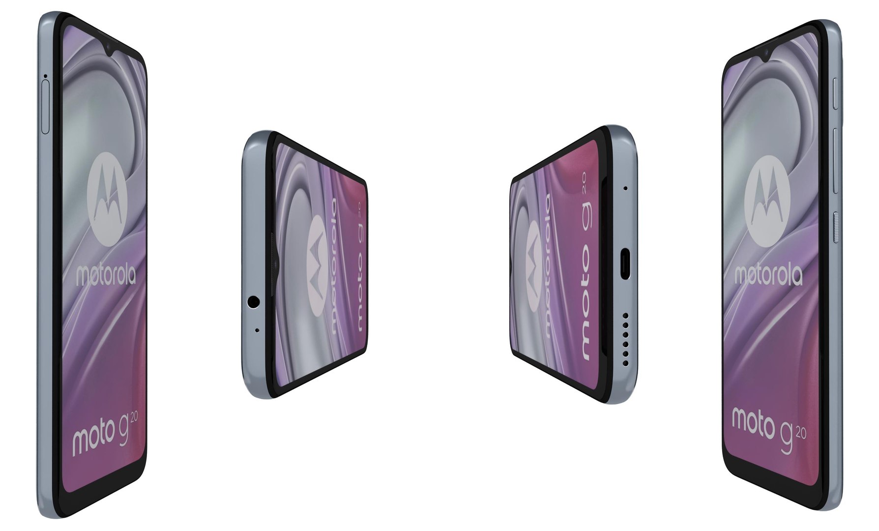 Motorola Moto G20 Gray 3D model - TurboSquid 1923566