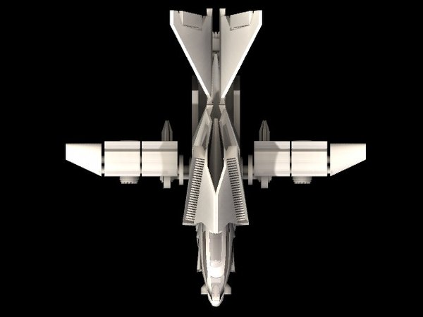 free ma mode space ship fighter