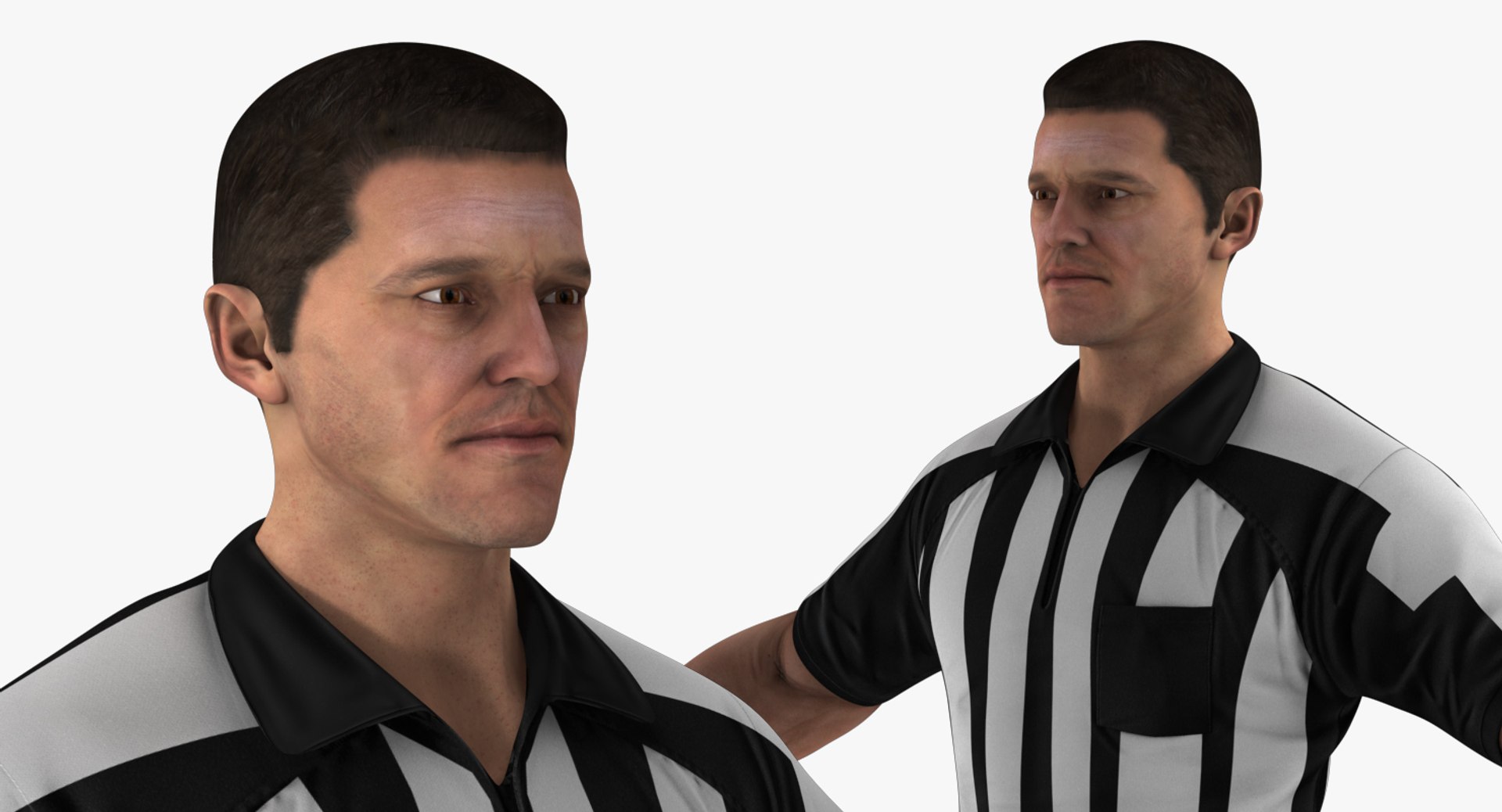 American Football Referee Rigged 3D Model - TurboSquid 1216214
