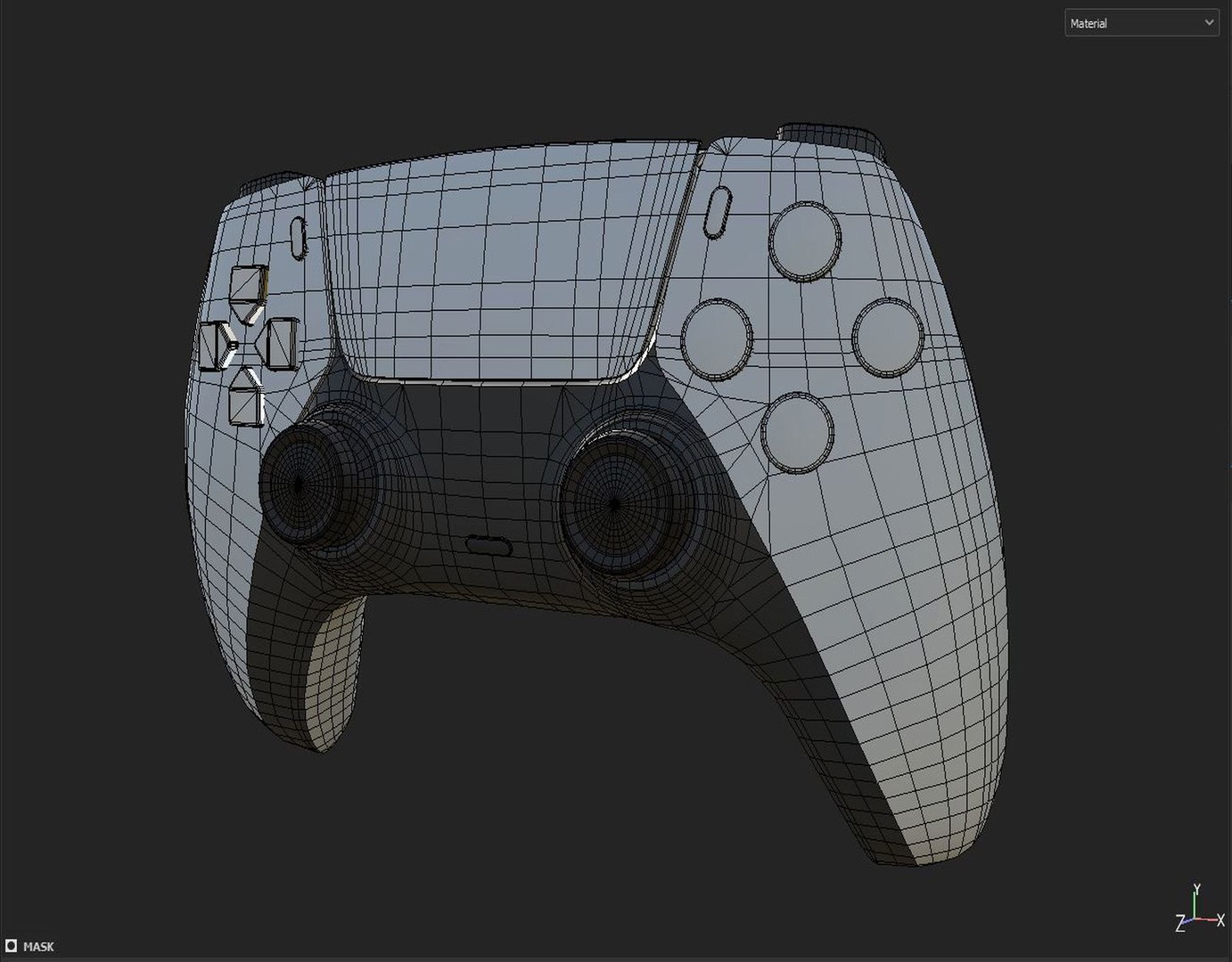 3D Ps5 Dualsense Model - TurboSquid 2382295