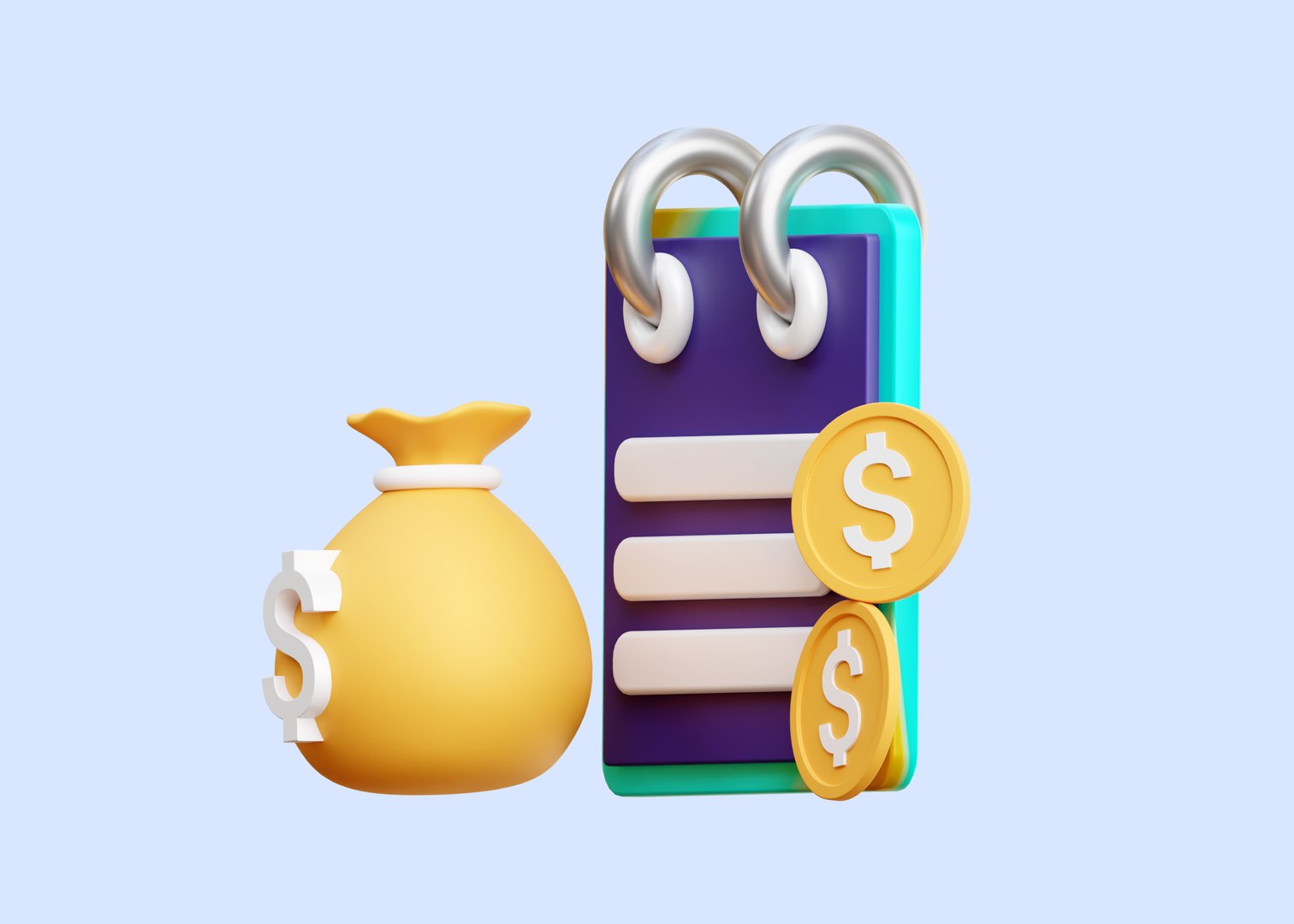 3D Investment Note Illustration 3D Icon Illustration - TurboSquid 2229982
