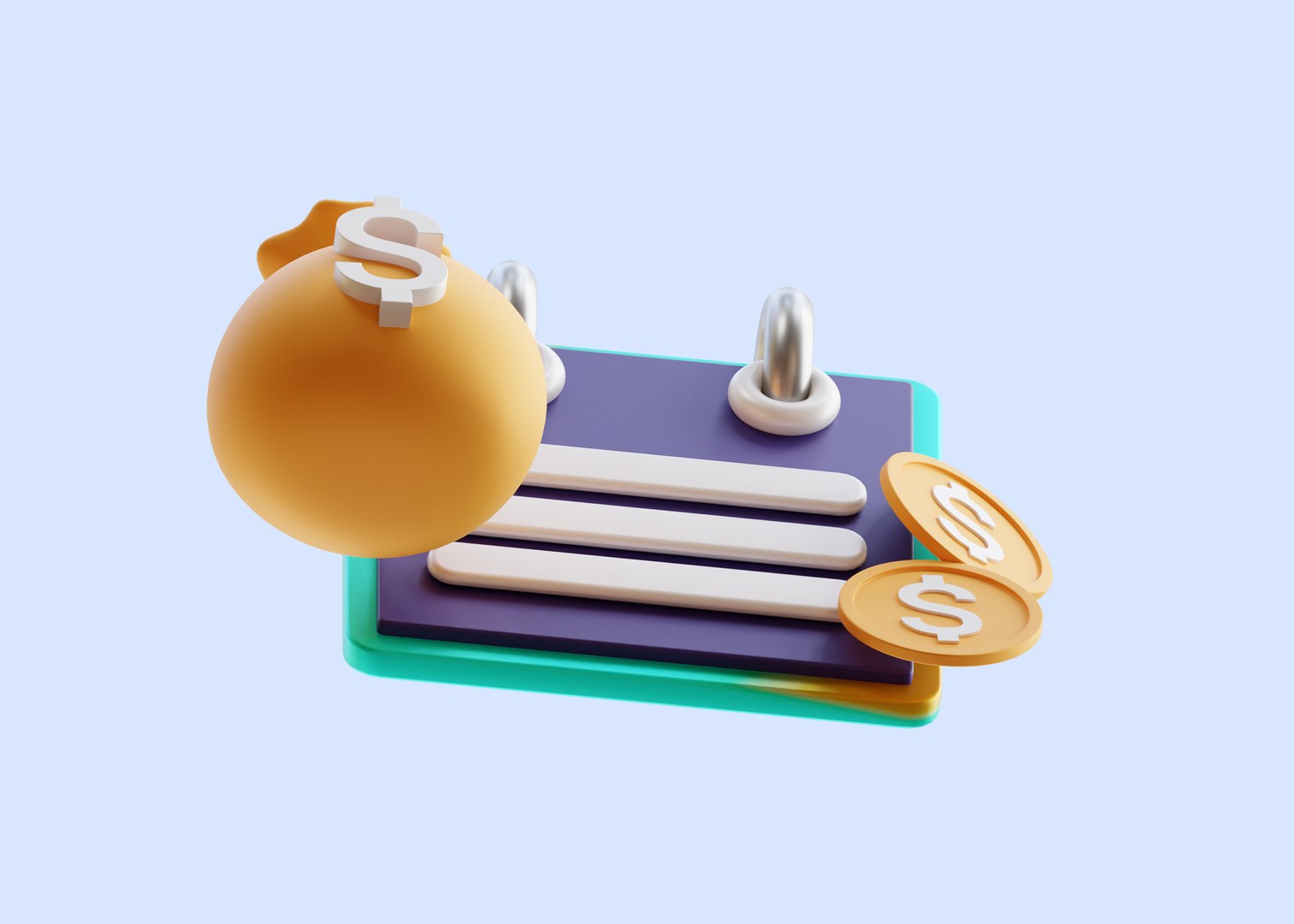 3D Investment Note Illustration 3D Icon Illustration - TurboSquid 2229982