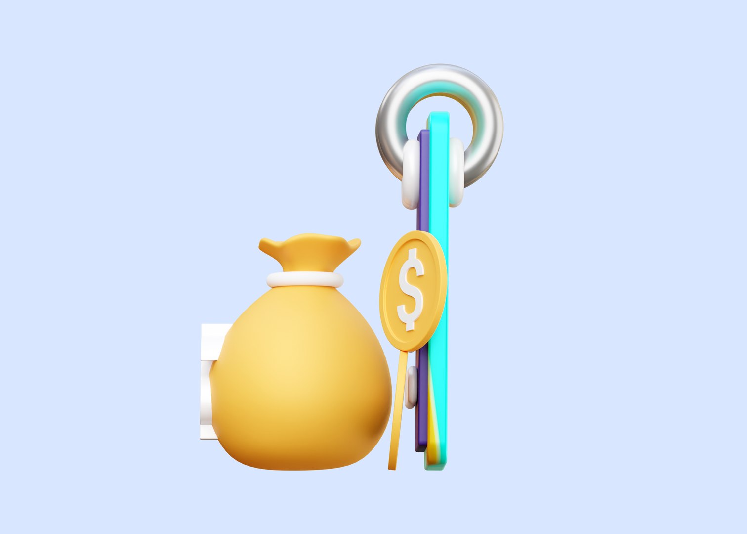3D Investment Note Illustration 3D Icon Illustration - TurboSquid 2229982