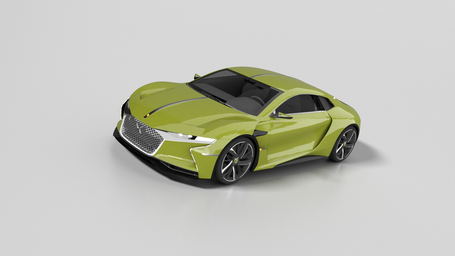 3D Model DS E-Tense - TurboSquid 2456099