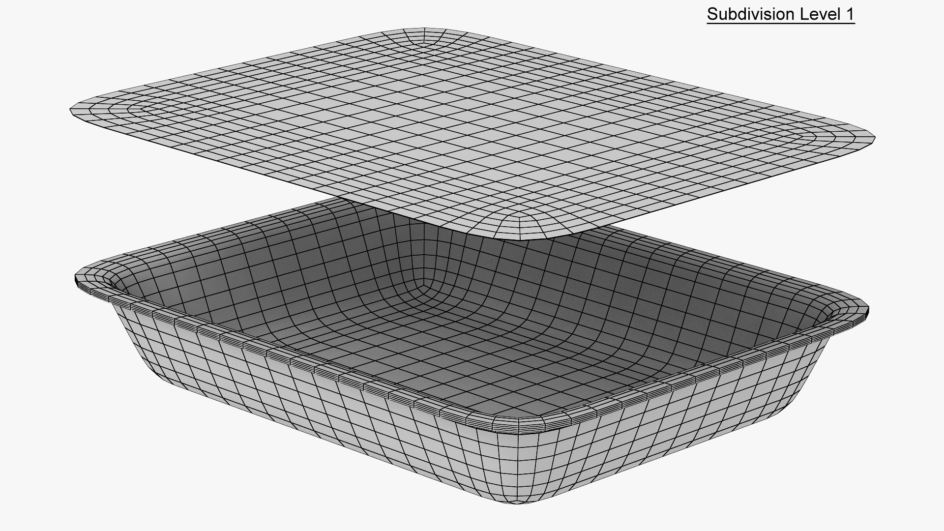 Food container 3D model - TurboSquid 1652187