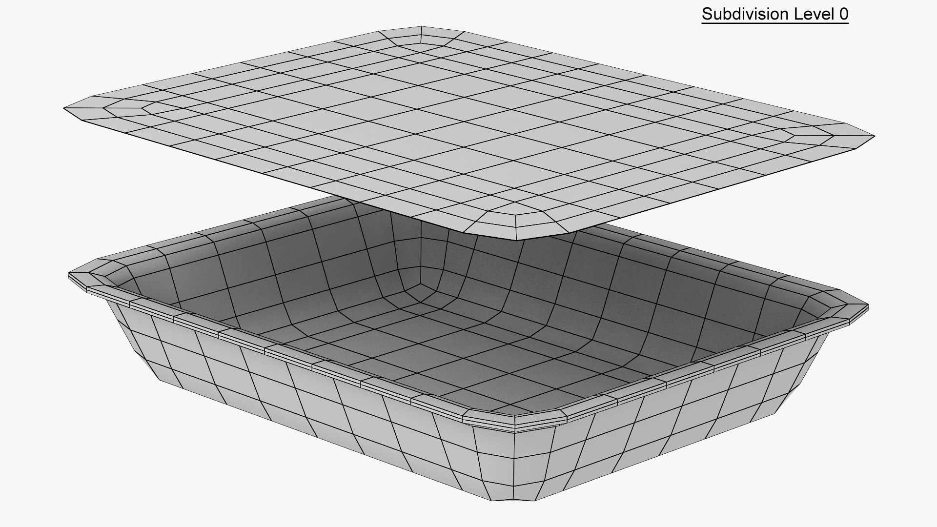 Food container 3D model - TurboSquid 1652187