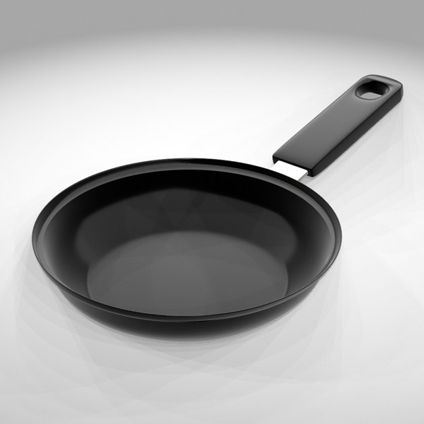 Frying pan 3D model - TurboSquid 1708525