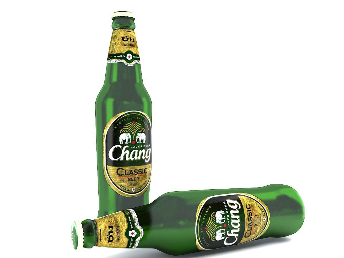 3d Model Beer Chang Classic