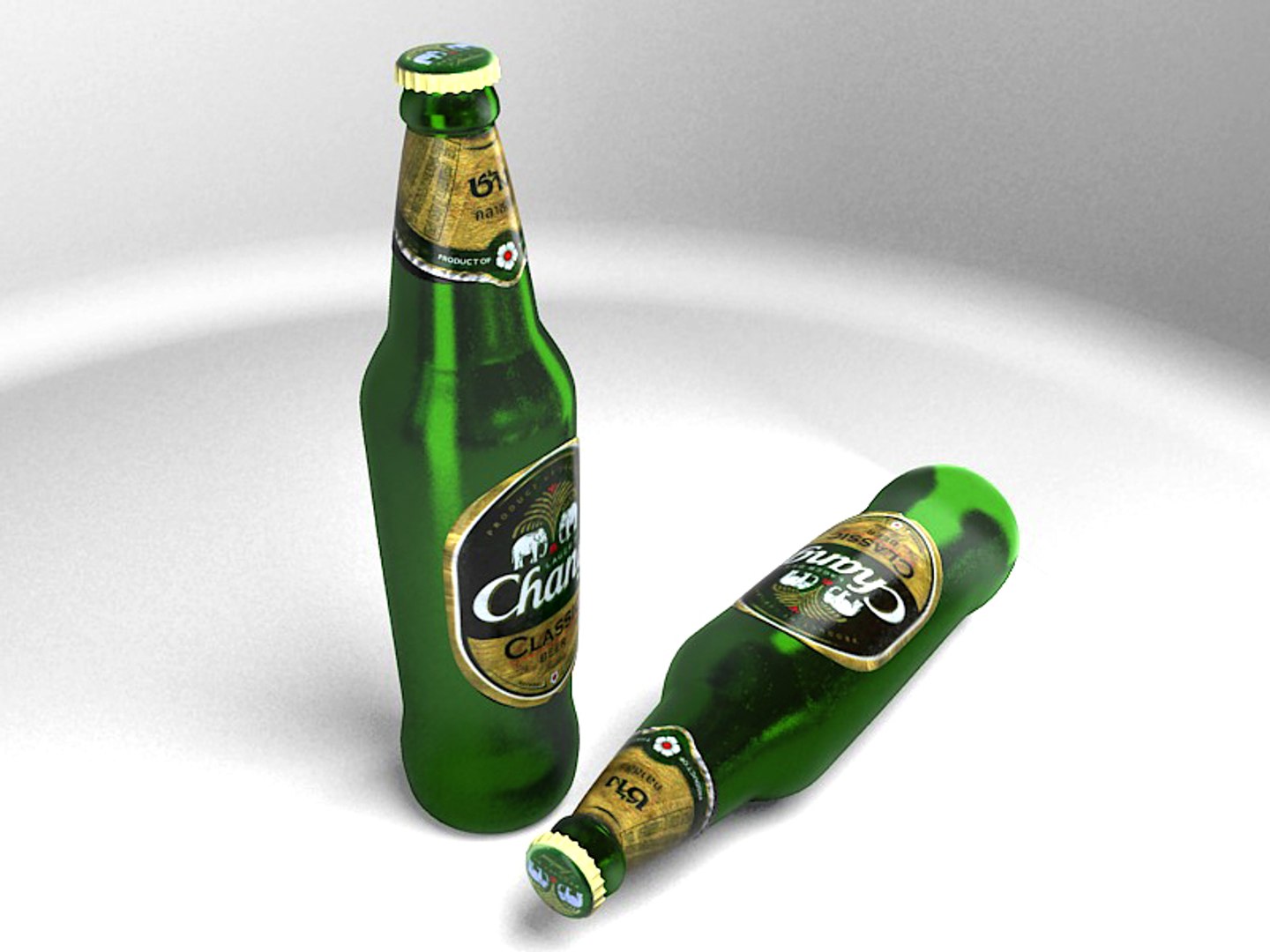 3d Model Beer Chang Classic