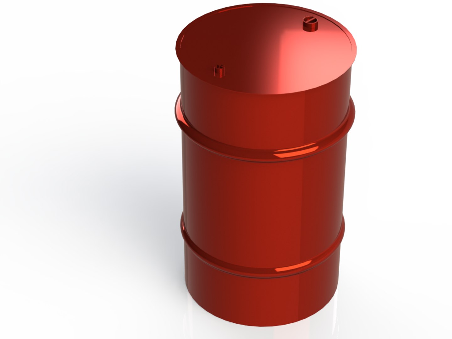 Metal Barrel 3D Model - TurboSquid 1607875