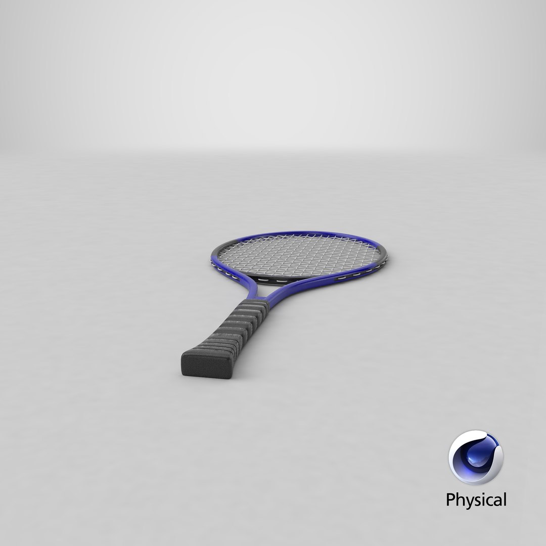 3D racket tennis ball model - TurboSquid 1336409