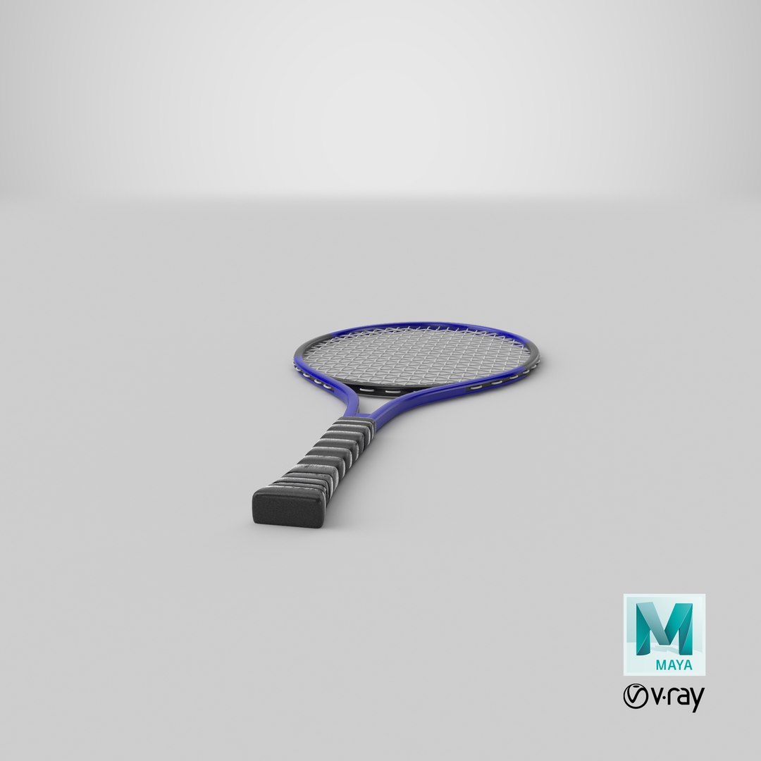 3D racket tennis ball model - TurboSquid 1336409