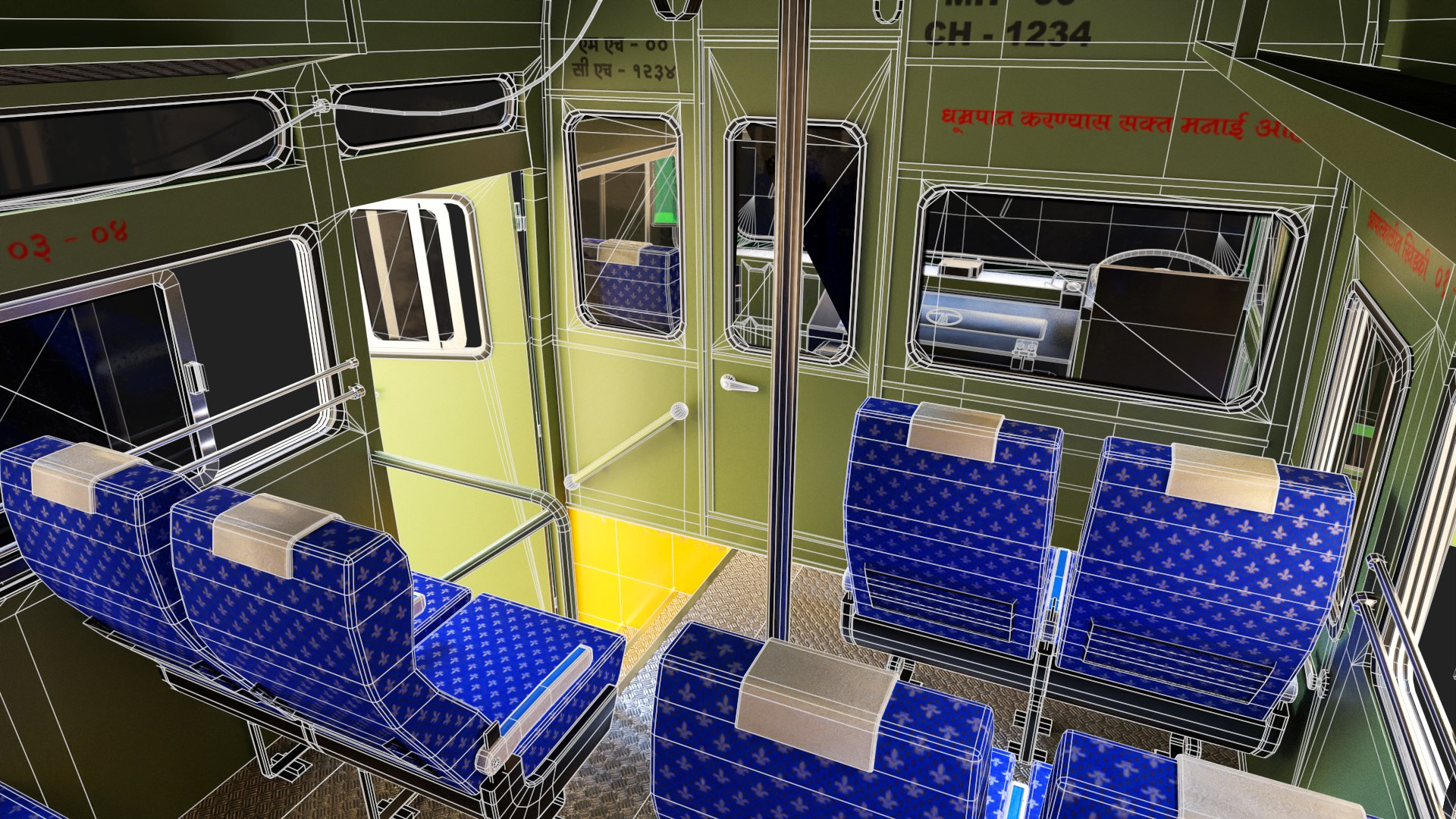 3D Indian ST Bus Collection Of 5 - TurboSquid 2209765