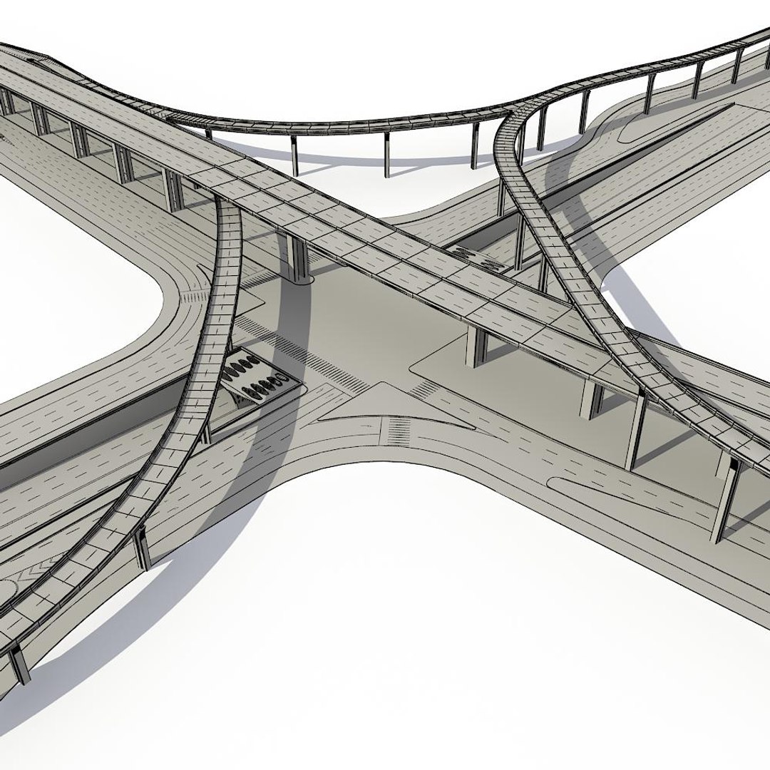 3d Highway Road Way