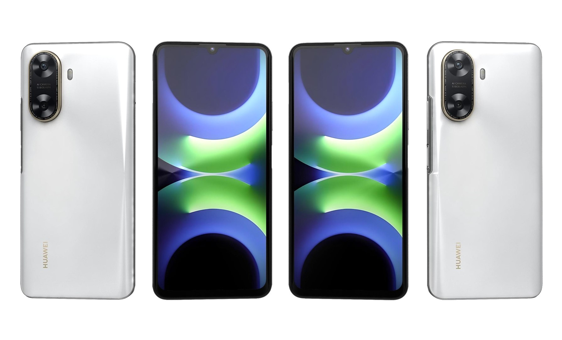 Huawei Enjoy 70z White Model - TurboSquid 2196304