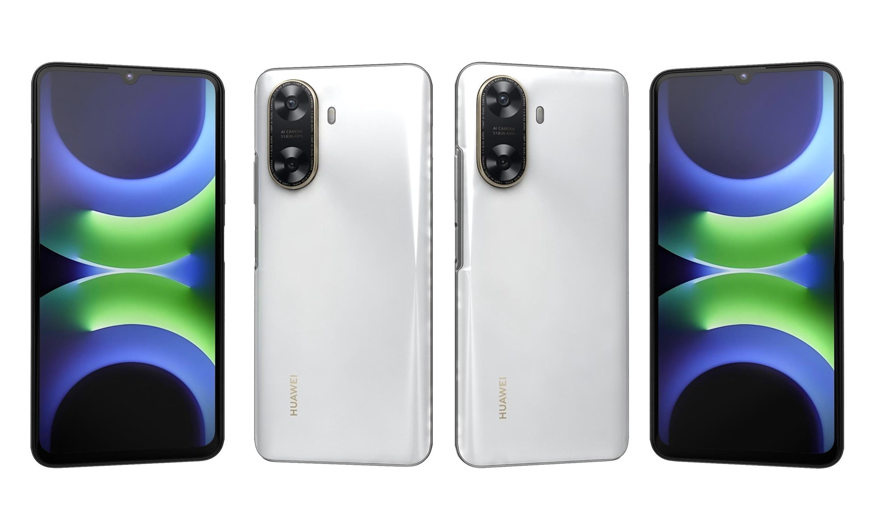 Huawei Enjoy 70z White Model - TurboSquid 2196304