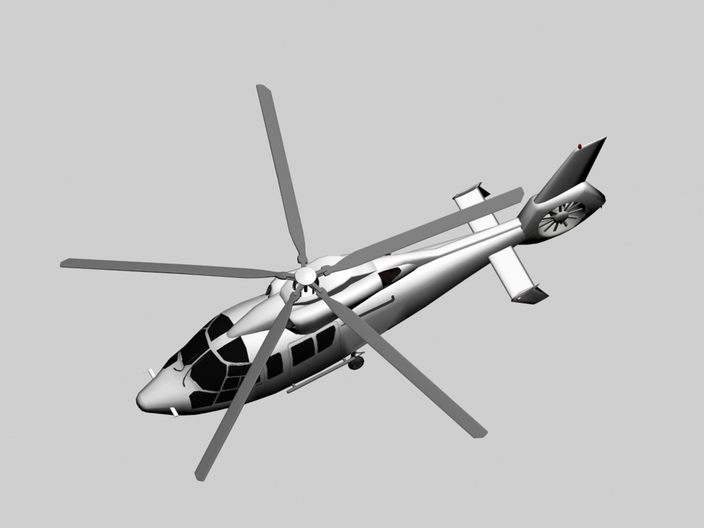 Eurocopter Ec-155b Generic Livery 3d Model