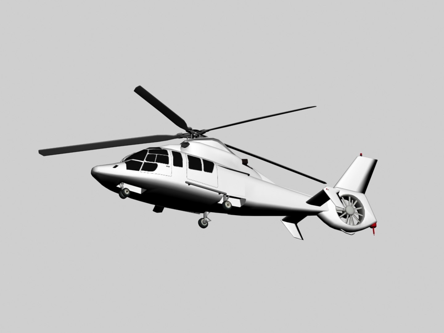 Eurocopter Ec-155b Generic Livery 3d Model