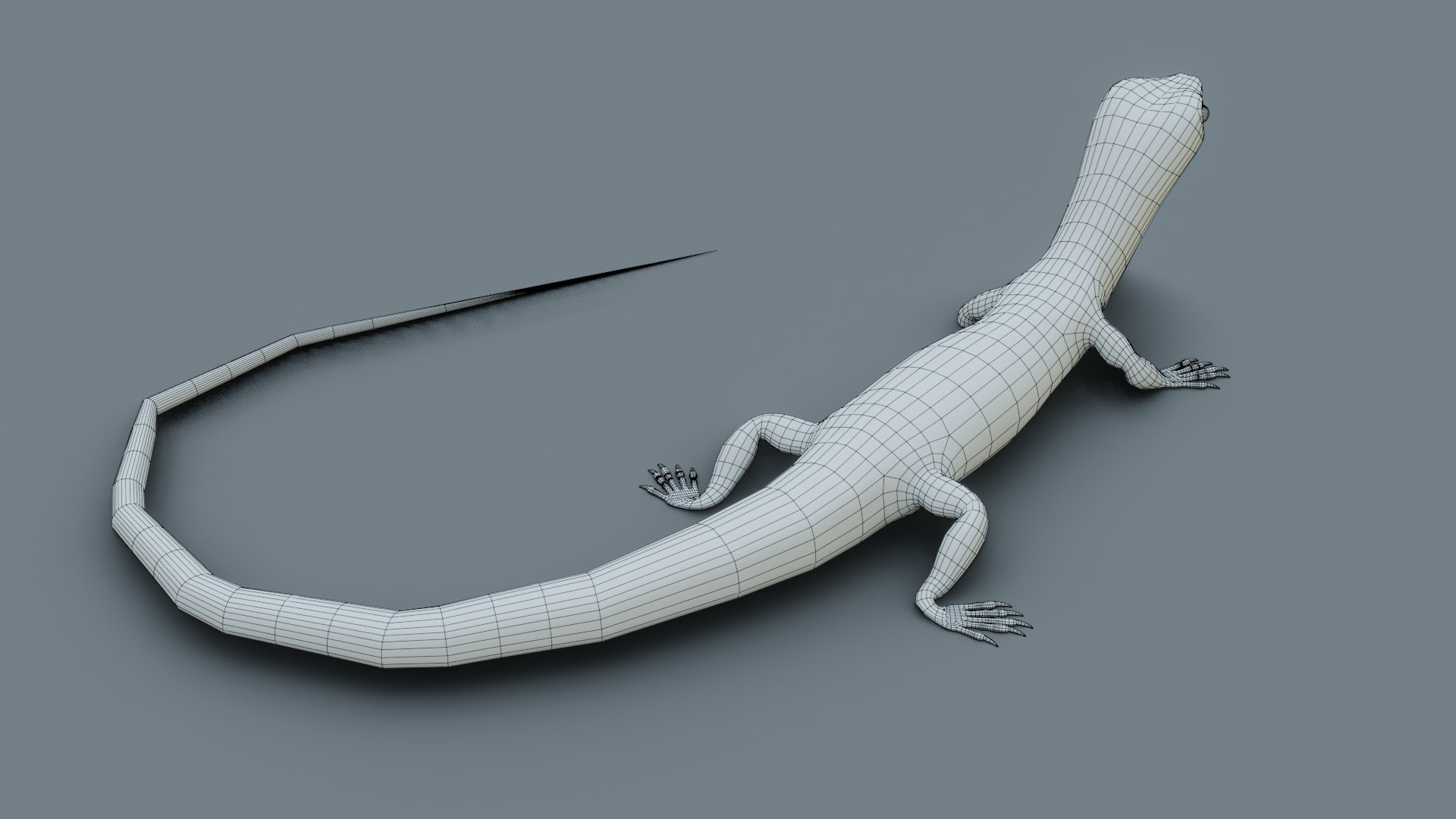 Lizard - Low Poly - Game Ready - PBR - Rigged - PBR 3D Model ...