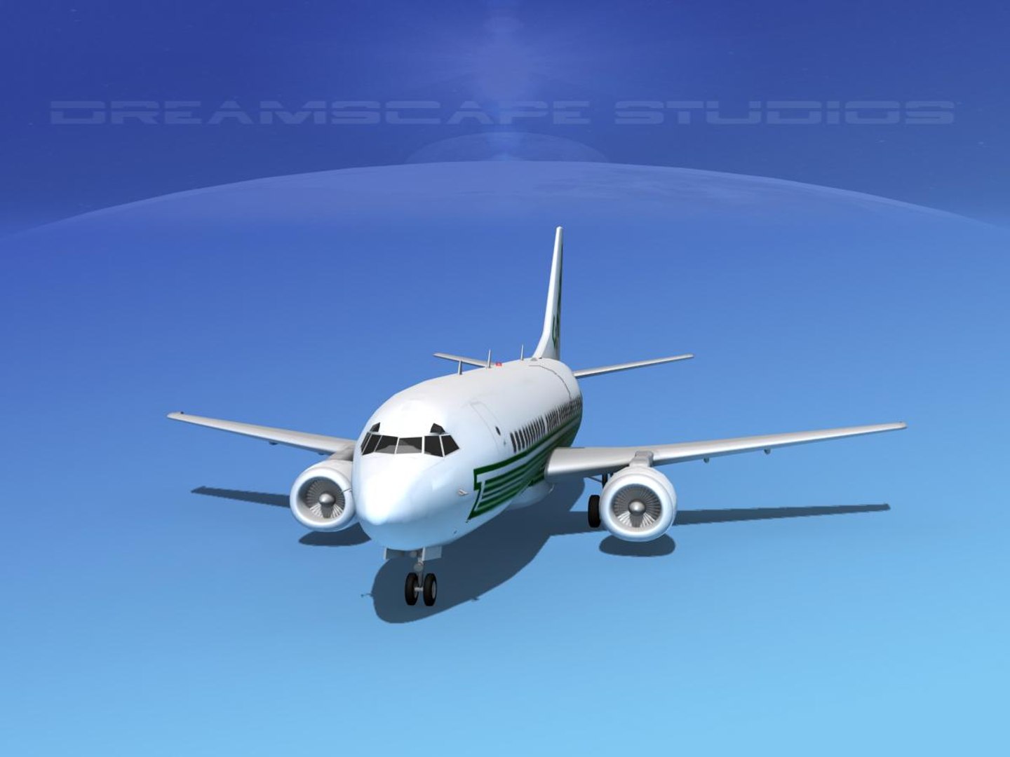 Boeing 737 737-300 3d Model