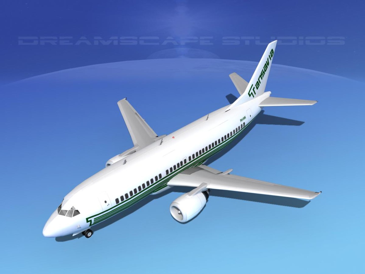 Boeing 737 737-300 3d Model