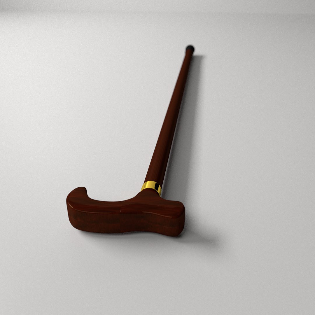 3d 3ds Walking Canes