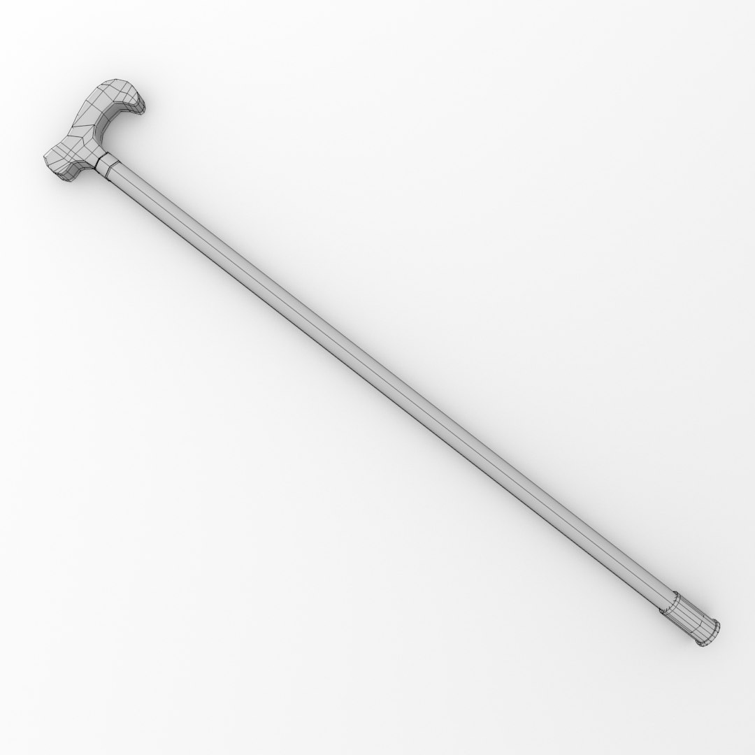 3d 3ds Walking Canes