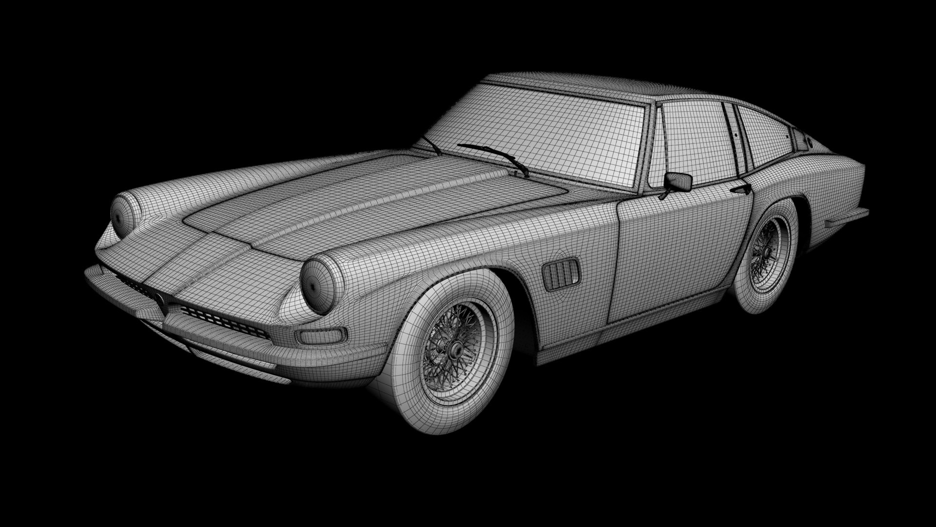 AC 428 Coupe 3D Model - TurboSquid 2103145