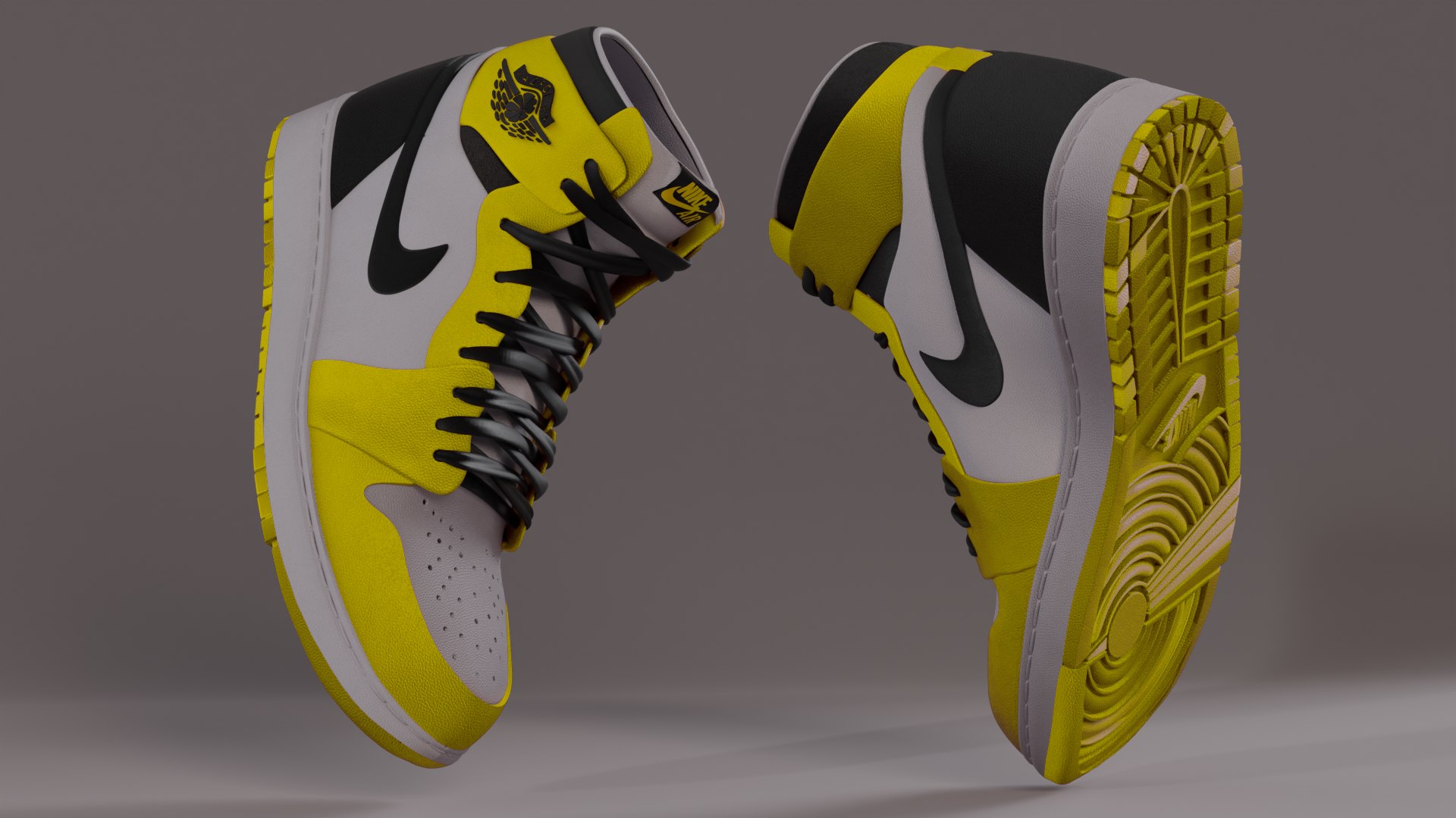 3D Model Nike Jordan - TurboSquid 2121830