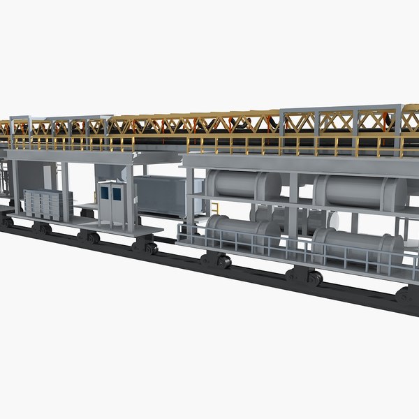 Tunnel boring machine tbm 3D model - TurboSquid 1380738