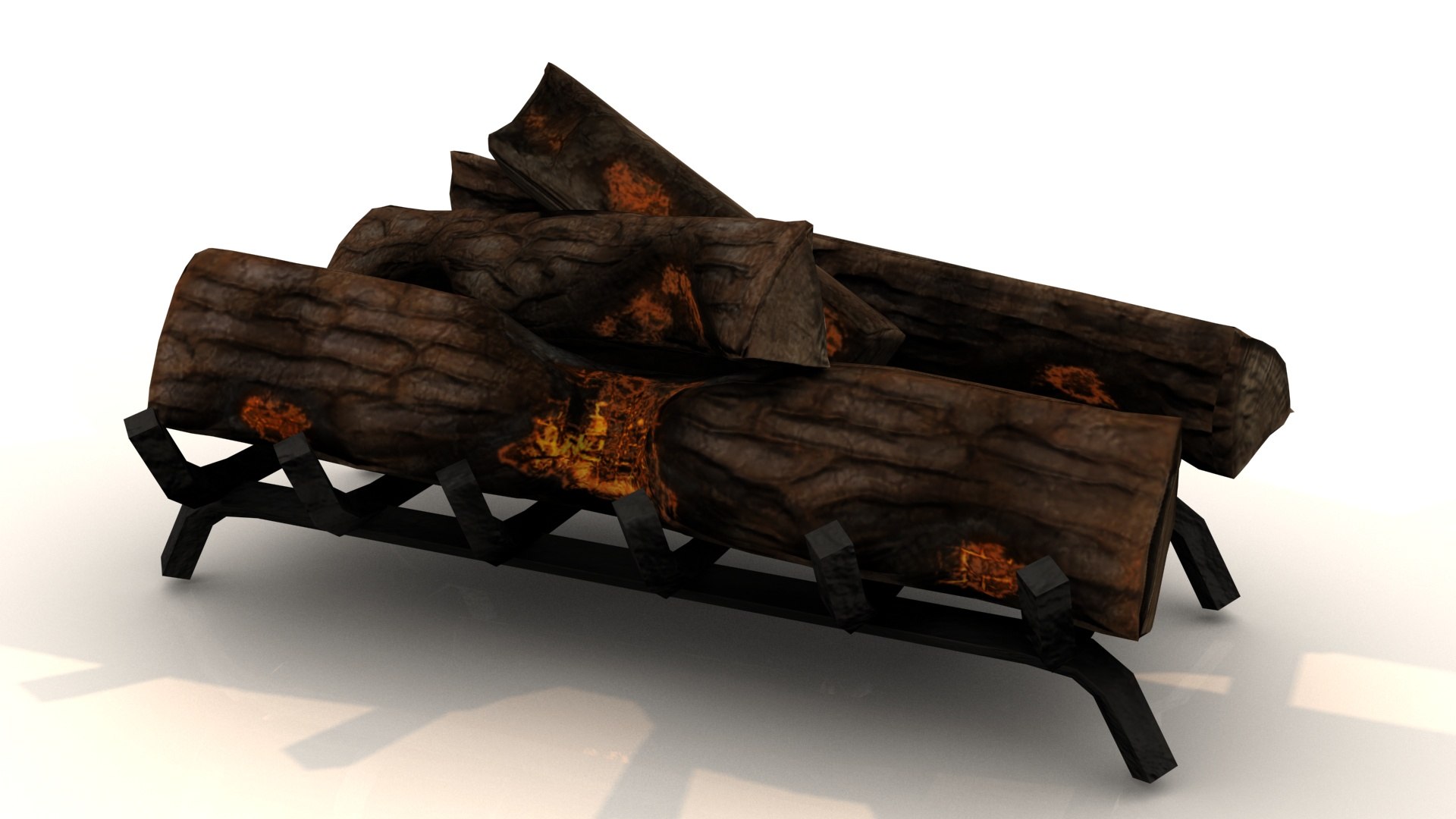 Firewood 3d Model