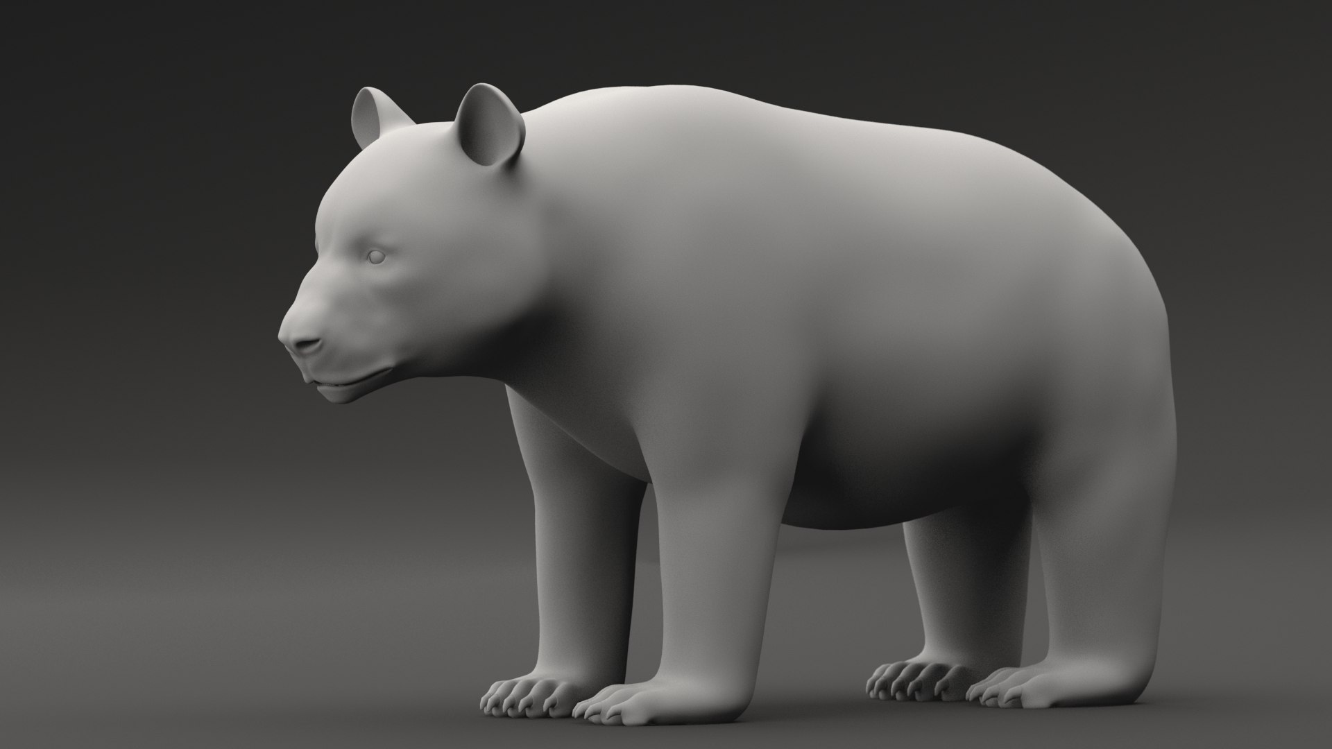 Panda Fur Modeled 3D Model - TurboSquid 1535958