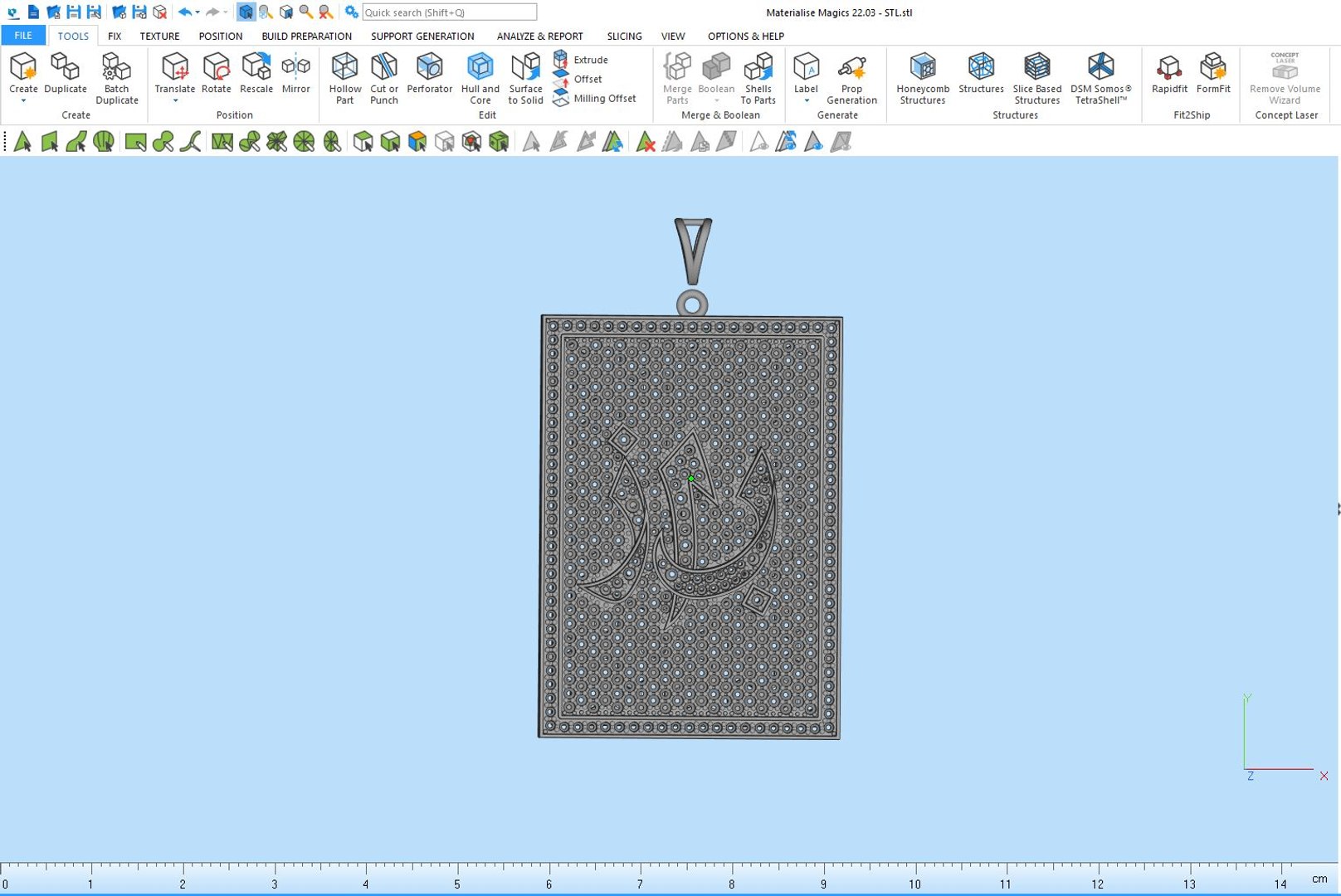 Allah Islamic Diamond Pendant - 0074 3D Model - TurboSquid 2352170