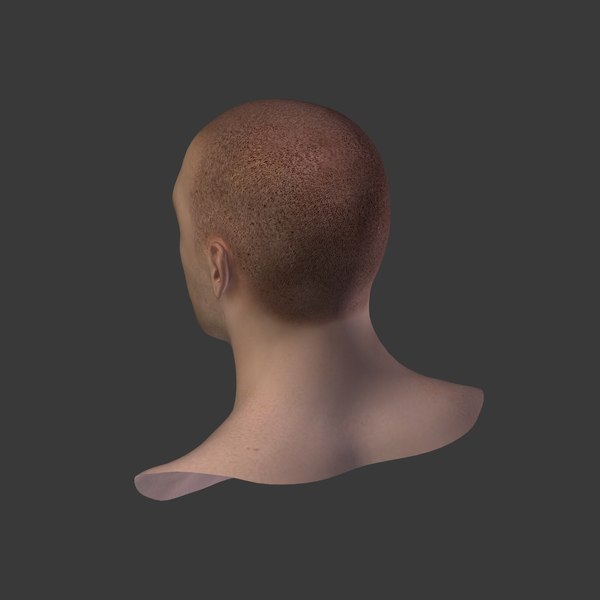 Man head 3D model - TurboSquid 1464181