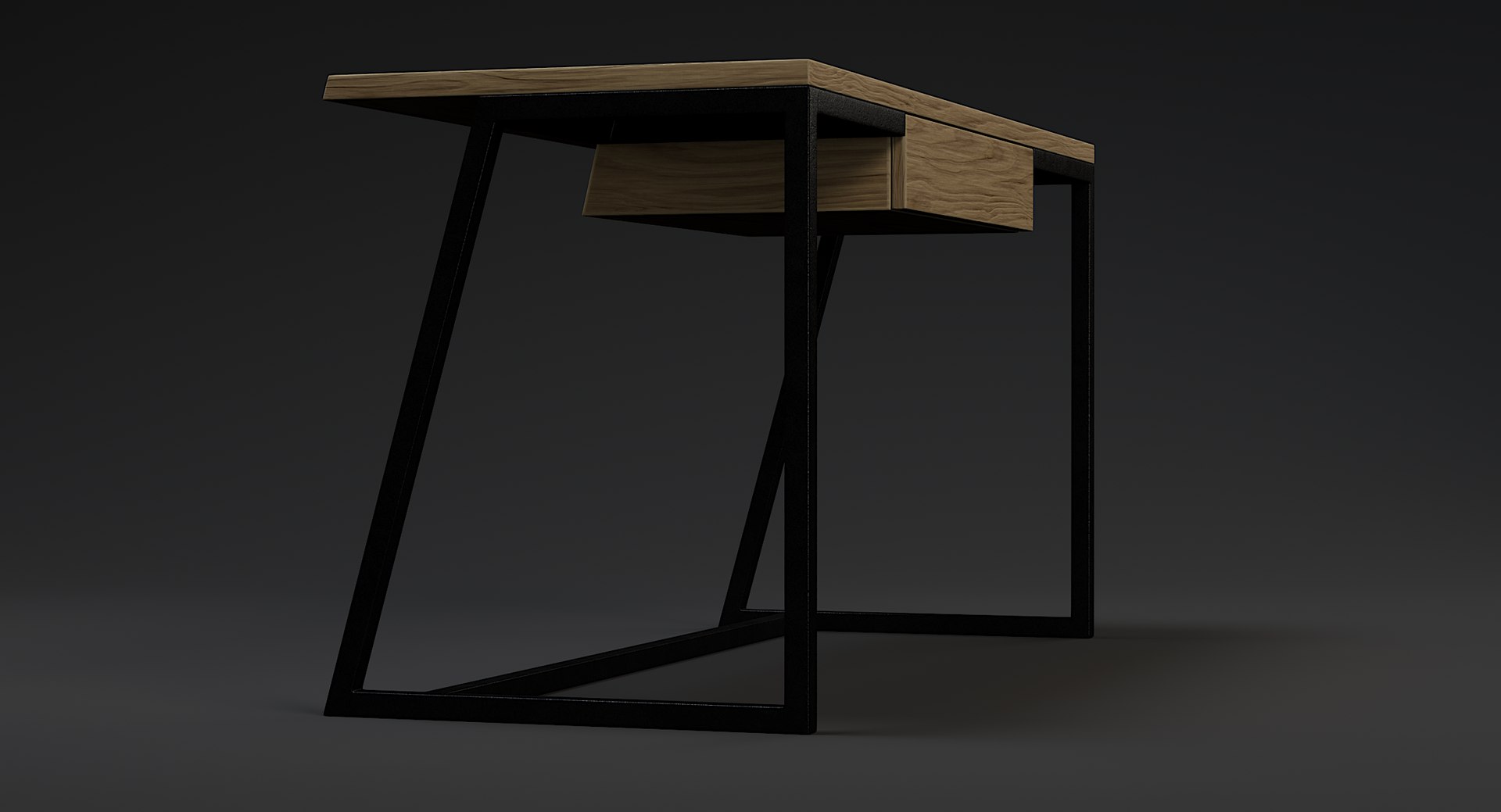3D Model Realistic Desk - TurboSquid 1501358