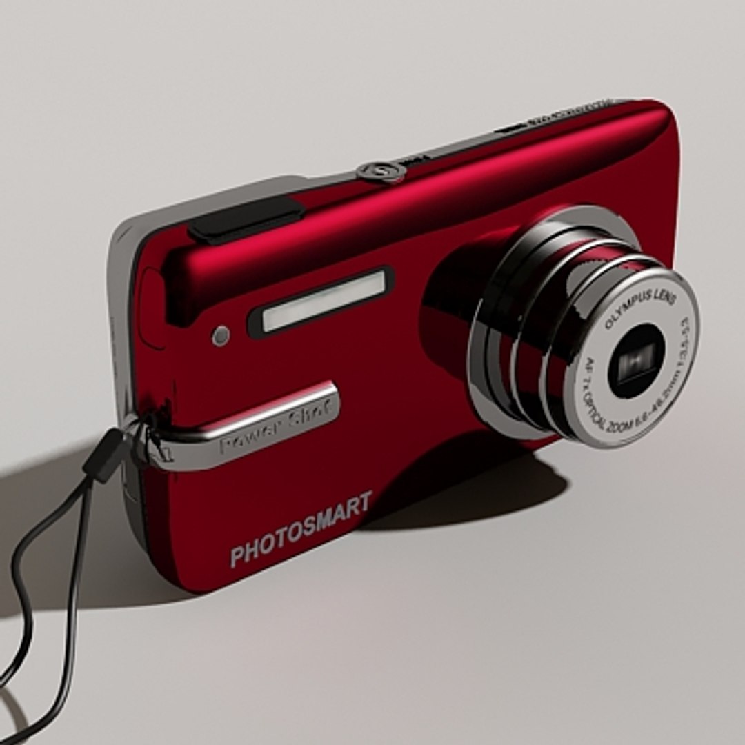 3d Digital Camera Model