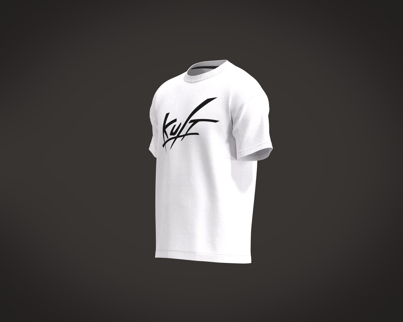 3D Basic T-Shirt Chest Print Model - TurboSquid 2211330
