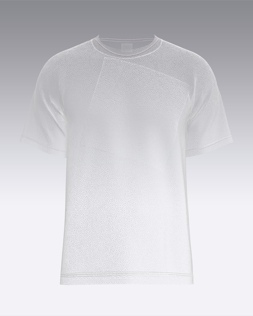 3D Basic T-Shirt Chest Print Model - TurboSquid 2211330