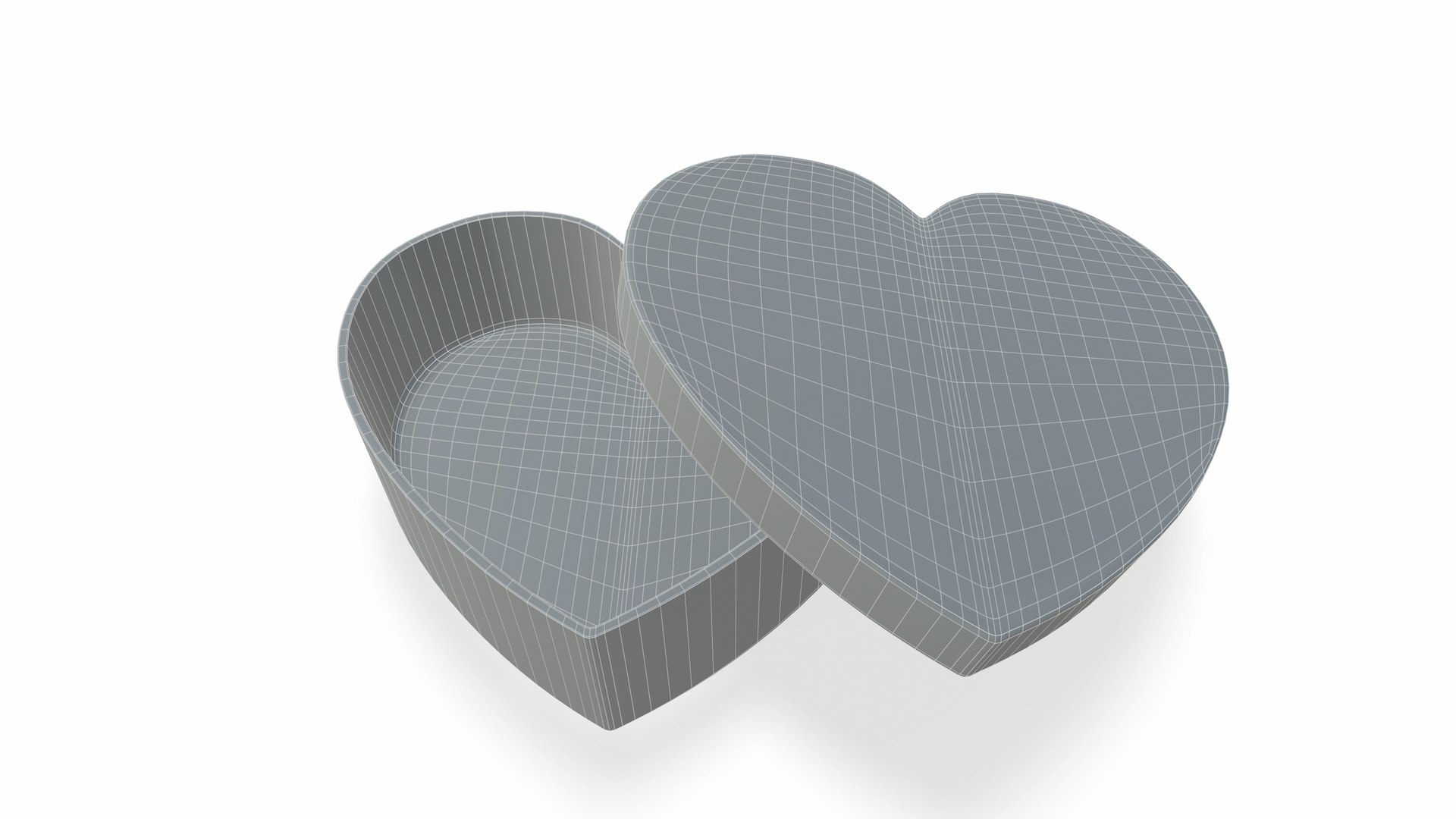 3D Box Heart - TurboSquid 1687000