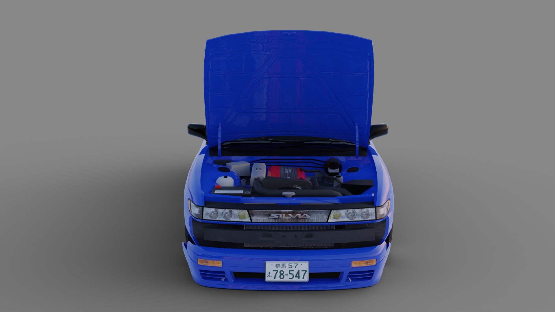 Nissan SilEighty Sil80 Mako Sato Style Initial D 3D Model - TurboSquid ...