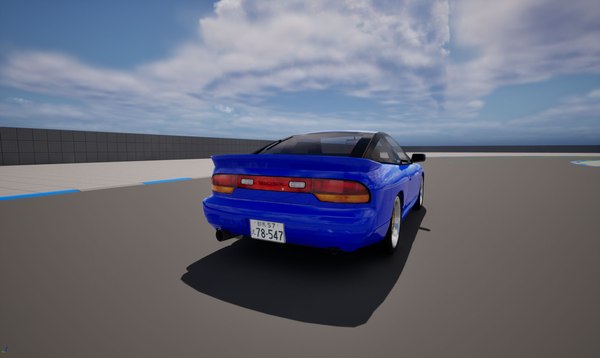 Nissan SilEighty Sil80 사토 마코 스타일 이니셜 D 3D 모델 - TurboSquid 2207009