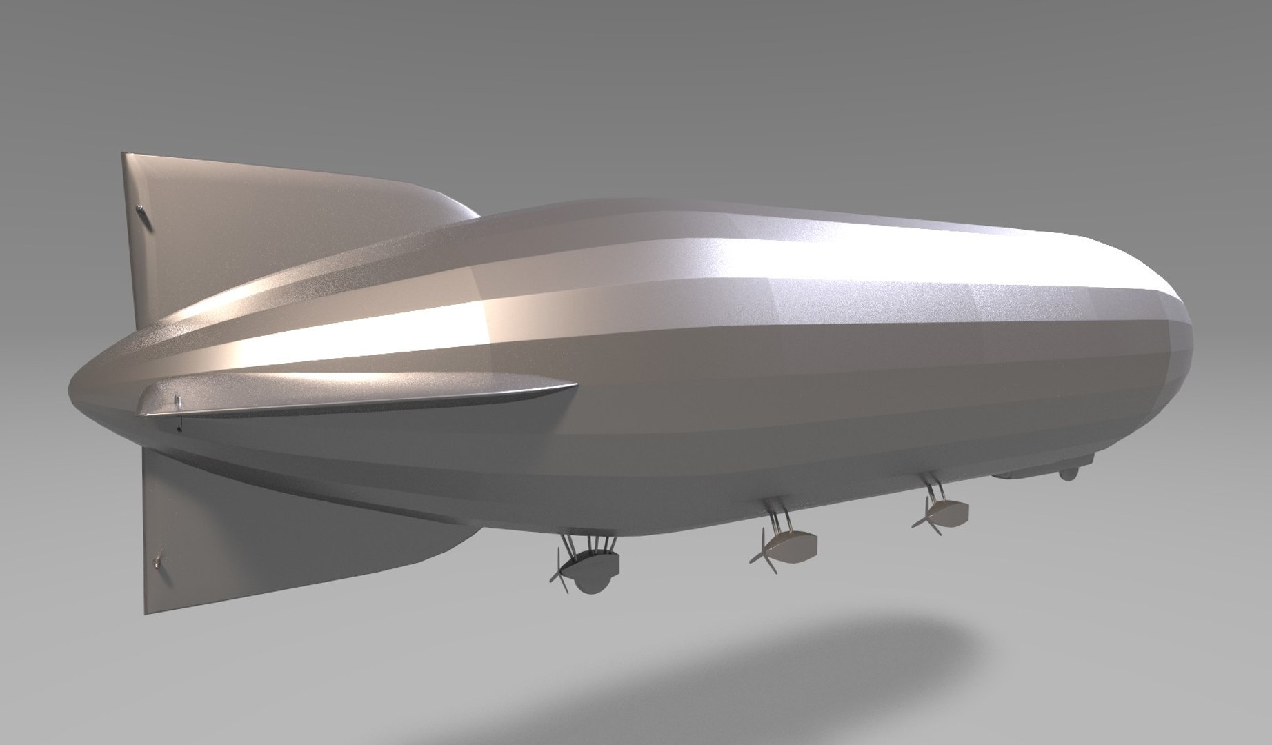3D Hindenburg Zeppelin Model - TurboSquid 1290050