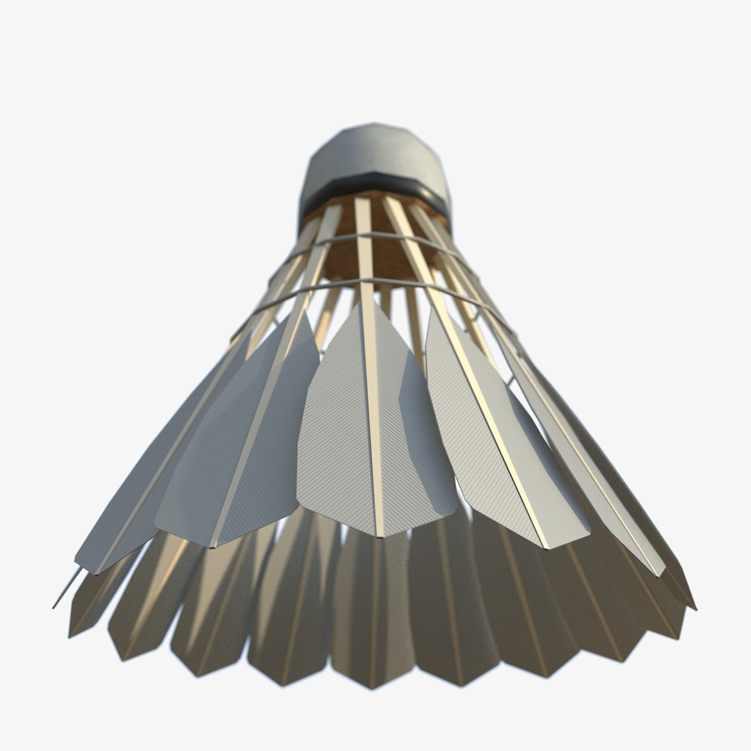 3D Shuttlecock Badminton - TurboSquid 1179804