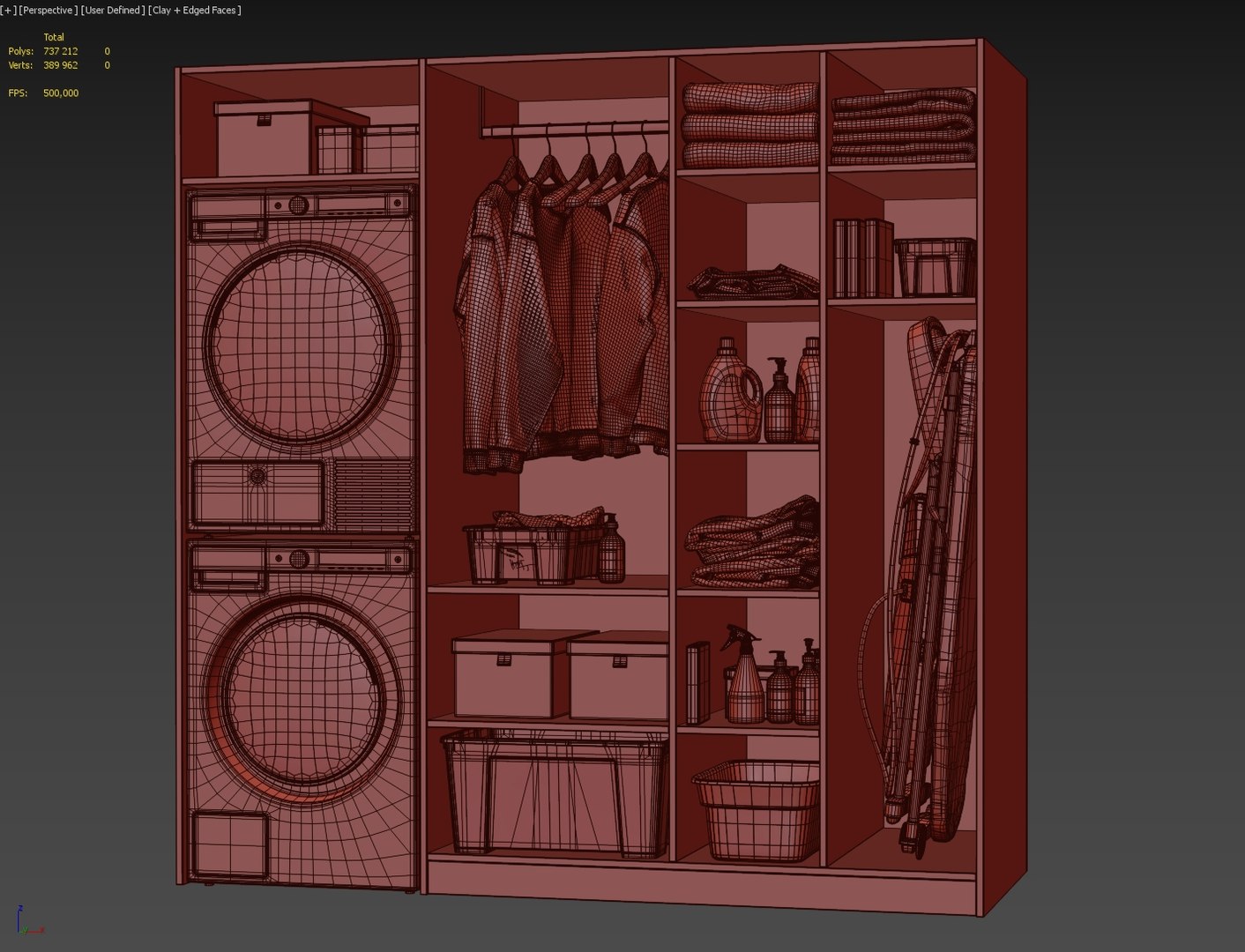 Laundry Room 0004 3D Model - TurboSquid 1790460