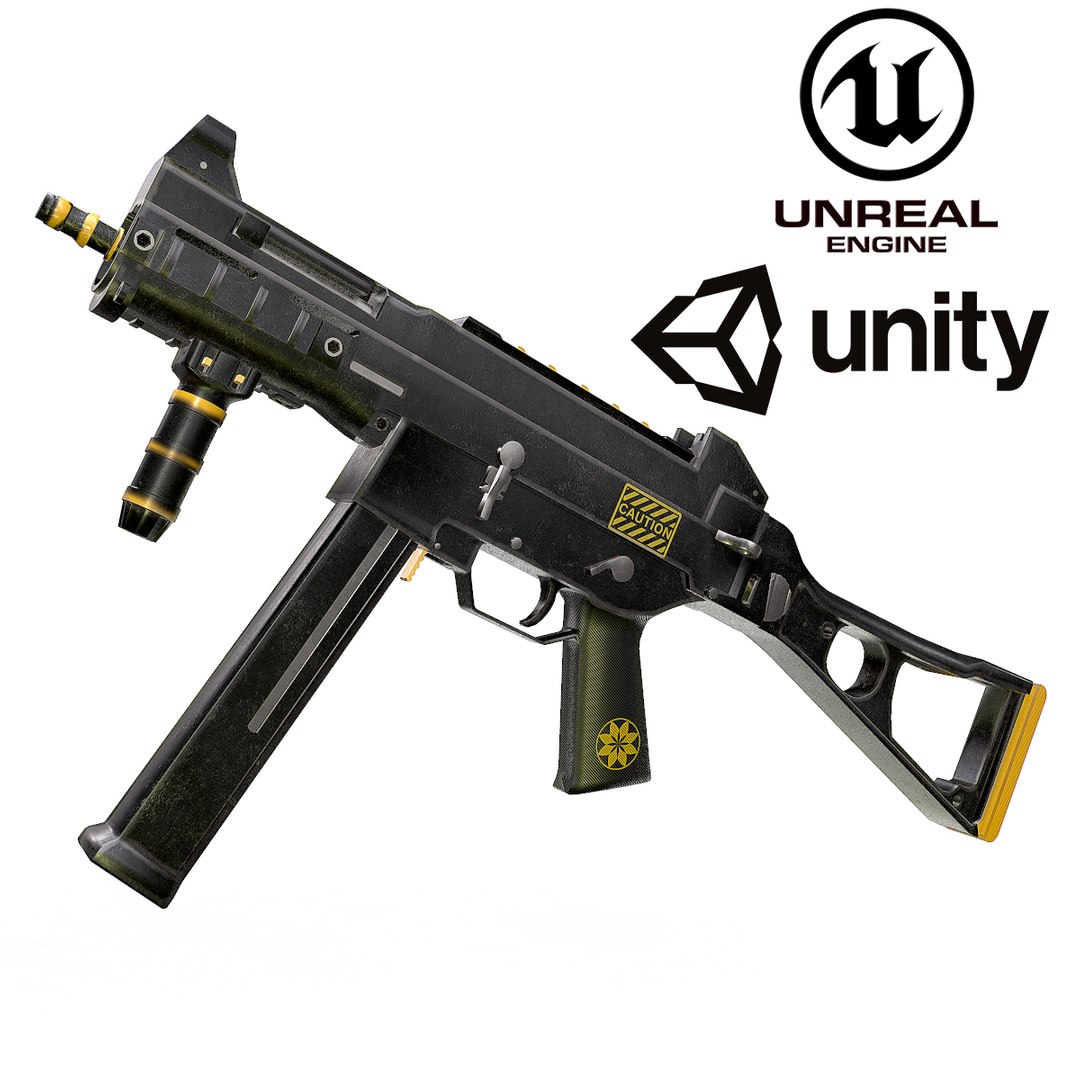 3D Model UMP-45 - TurboSquid 2051761