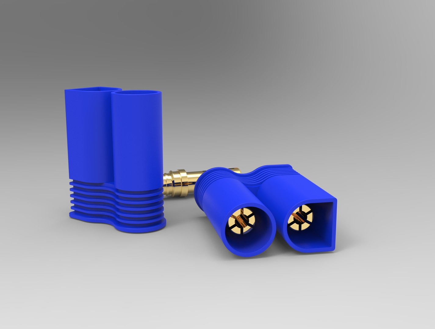 3D Ec5 Male Connector - TurboSquid 1641099