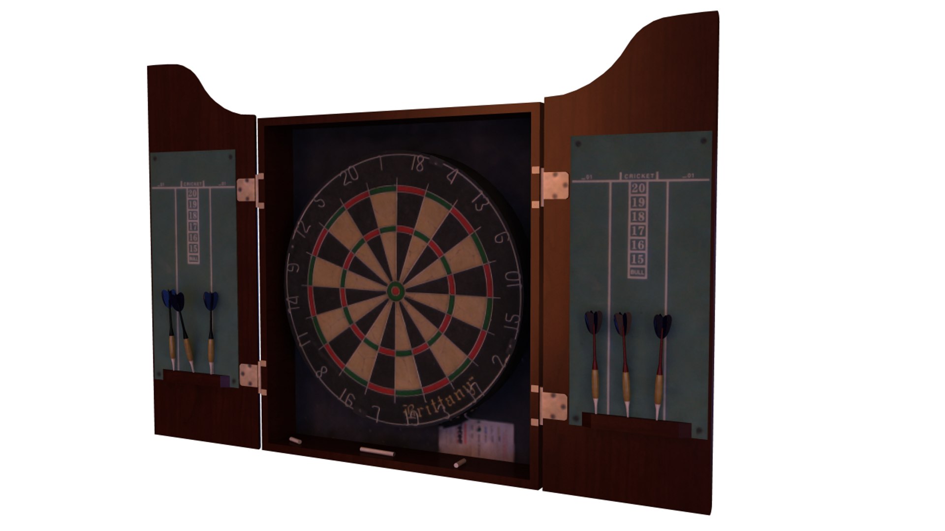 3d Dart Board Model